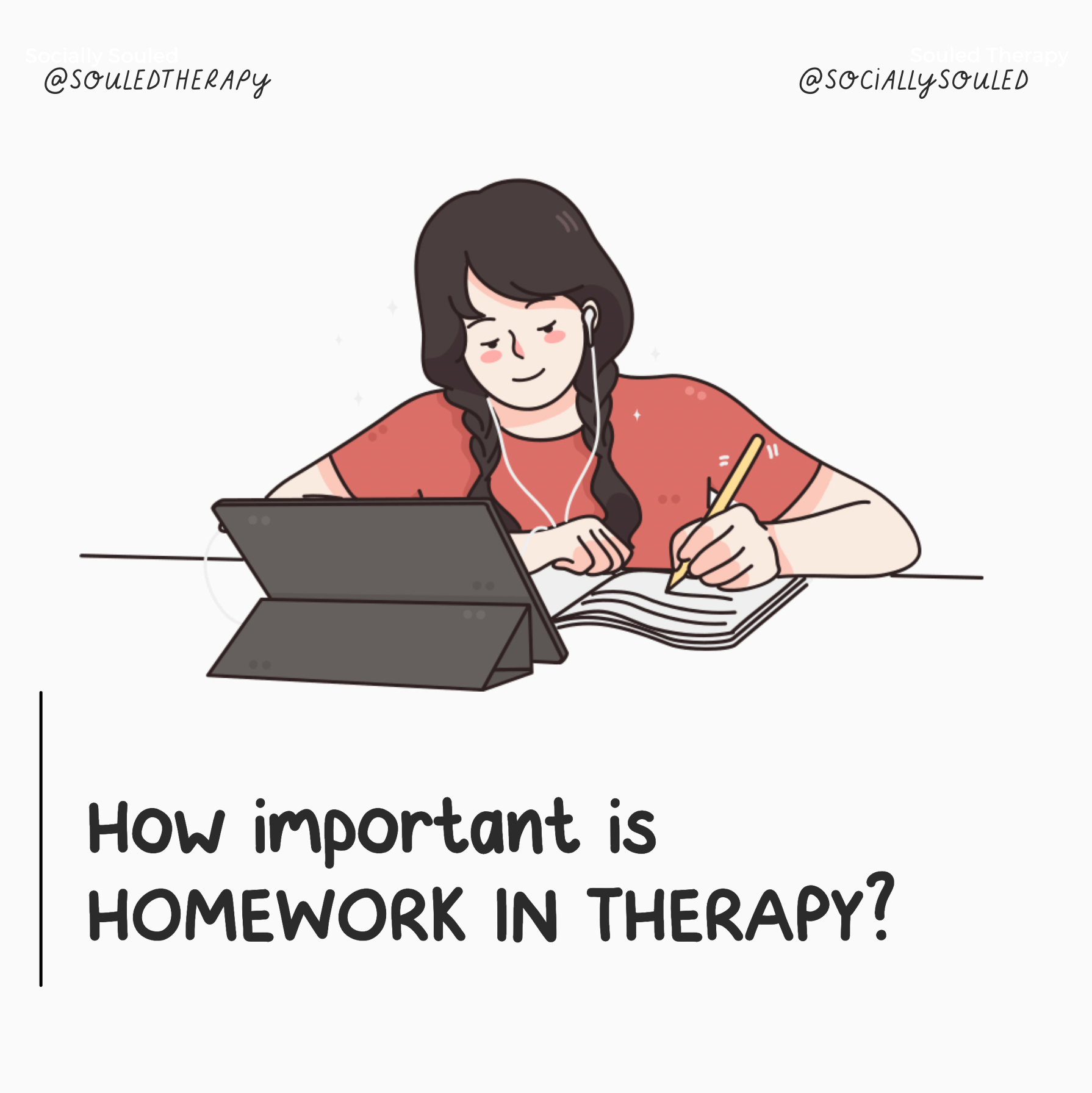 Homework in Therapy | Souled Therapy India | Socially Souled